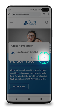 Mobile Apps | Lam Benefits